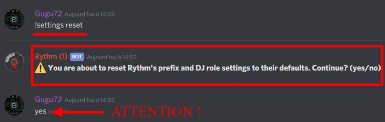 How to use the Rythm bot on your Discord server? - 👇Alucare