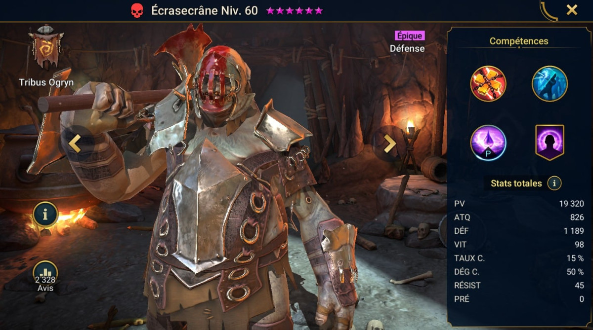 Guide to CrushSkull Artifact and Mastery - Alucare