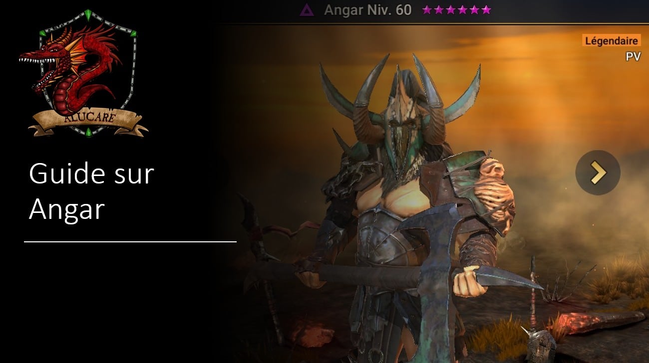 Guide sur Angar artefact et maîtrise - Alucare