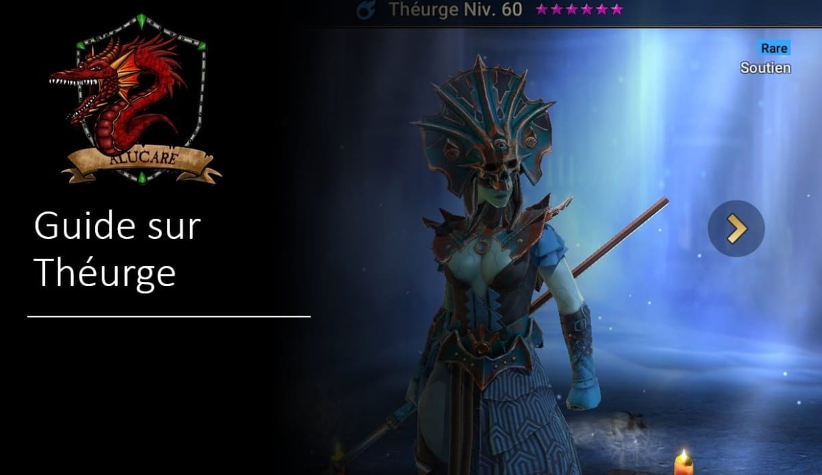 Guide sur Théurge artefact et maîtrise - Alucare
