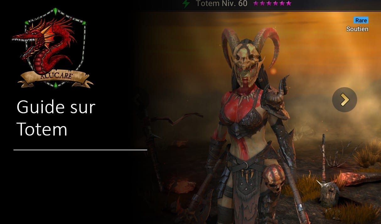 Guide sur Totem artefact et maîtrise - Alucare