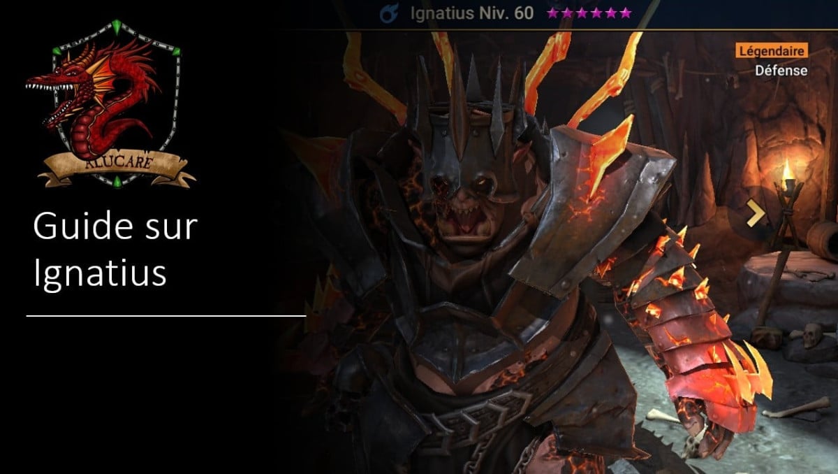 Guide to Ignatius artifact and mastery - Alucare