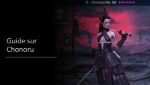 Guide sur Chonoru artefact et maîtrise - Alucare