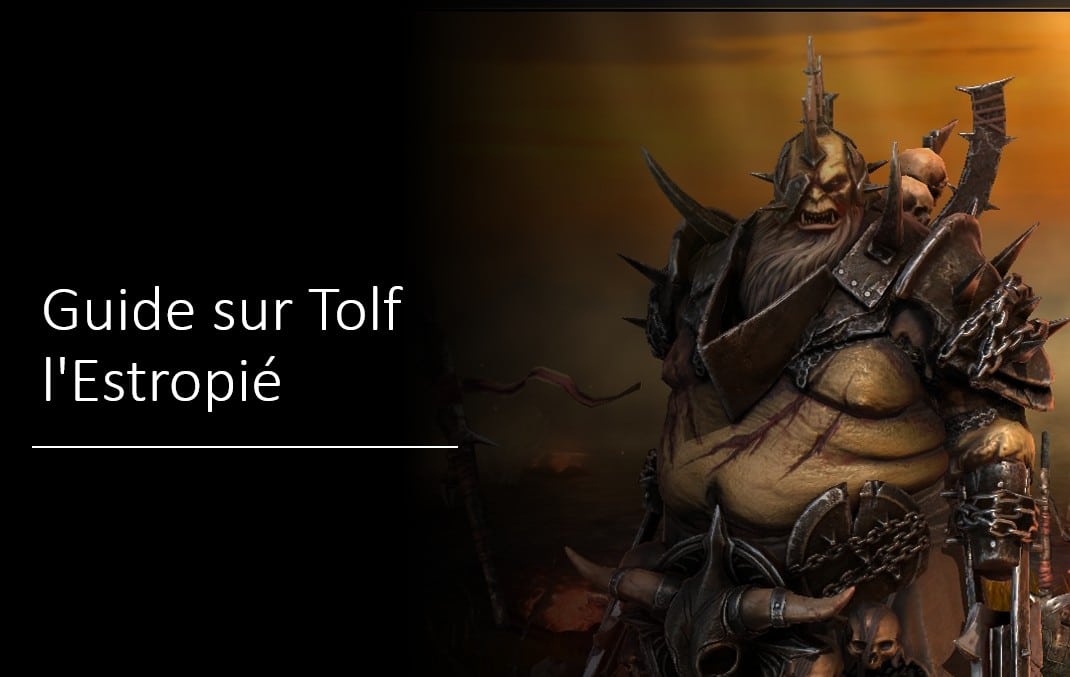 Guide sur Tolf l’Estropié artefact et maîtrise - Alucare