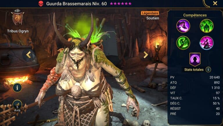 Guide on Guurda Brassemarais artifact and mastery - Alucare