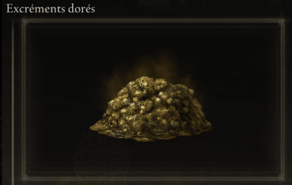 Golden excrement in Elden Ring : information - Alucare