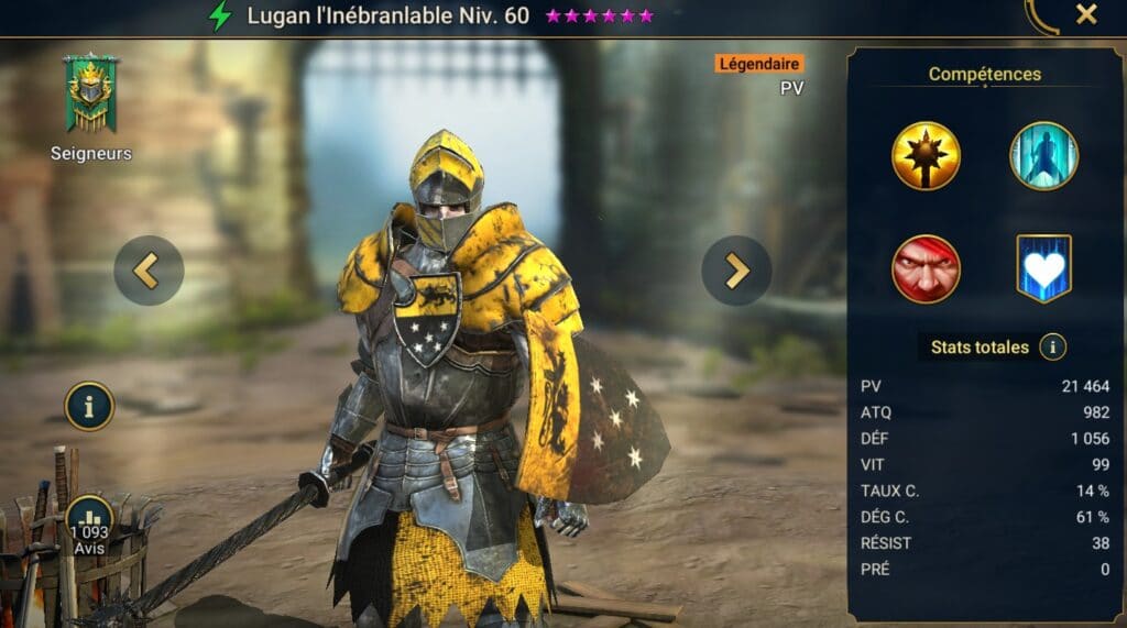 Guide sur Lugan l’Inébranlable artefact et maîtrise - Alucare