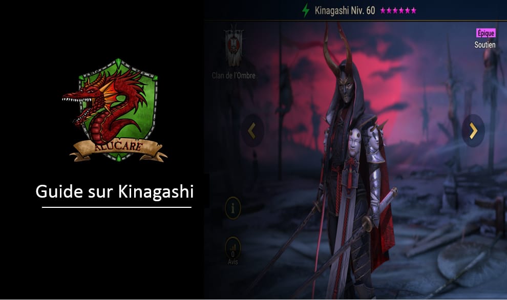 Guide on Kinagashi artifact and mastery - Alucare