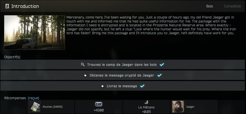 Tarkov Quests: Introduction - Alucare
