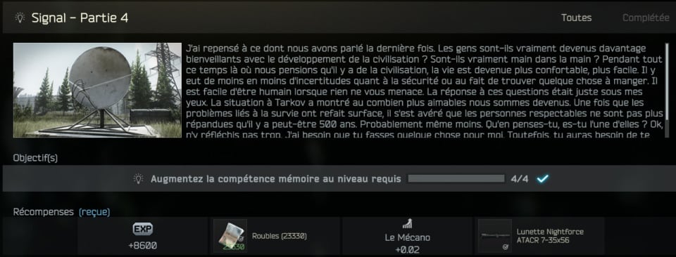 Tarkov Quests: Signal - Part 4 - Alucare