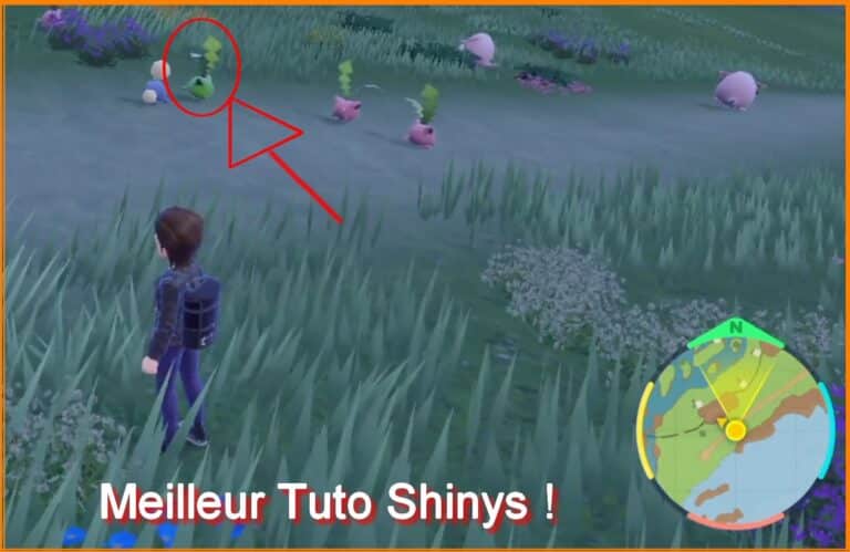 Tuto Shinys pokémon violet et écarlate : comment avoir des shinys ...