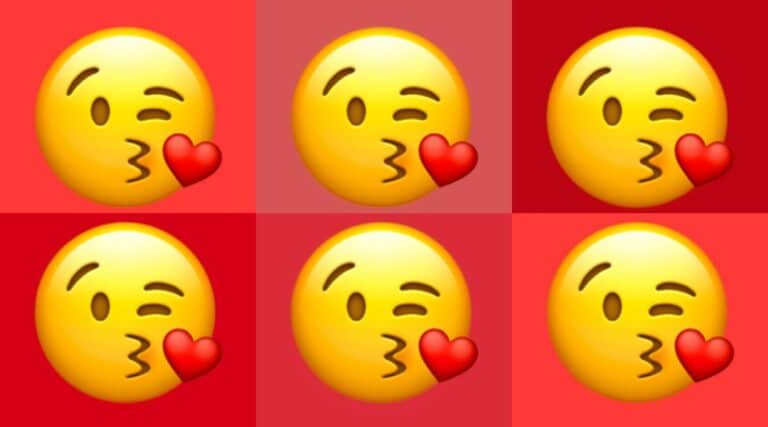 😘 Signification : Que signifie l'émoji visage envoyant un bisou ? - 👇 ...
