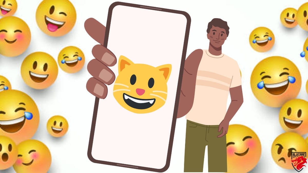 Lachende Kat Emoji