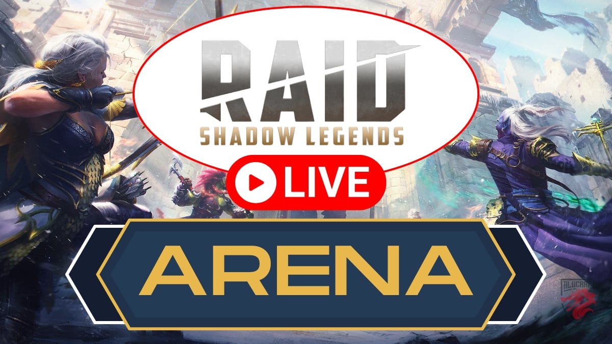 Nouveautés RAID : l'arène en direct arrive sur Raid Shadow Legends ! - 👇Alucare