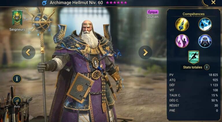 Archmage Hellmut Artifact and Mastery Guide - Alucare