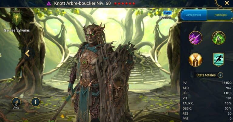 Guide on Knott Tree-shield artifact and mastery - Alucare