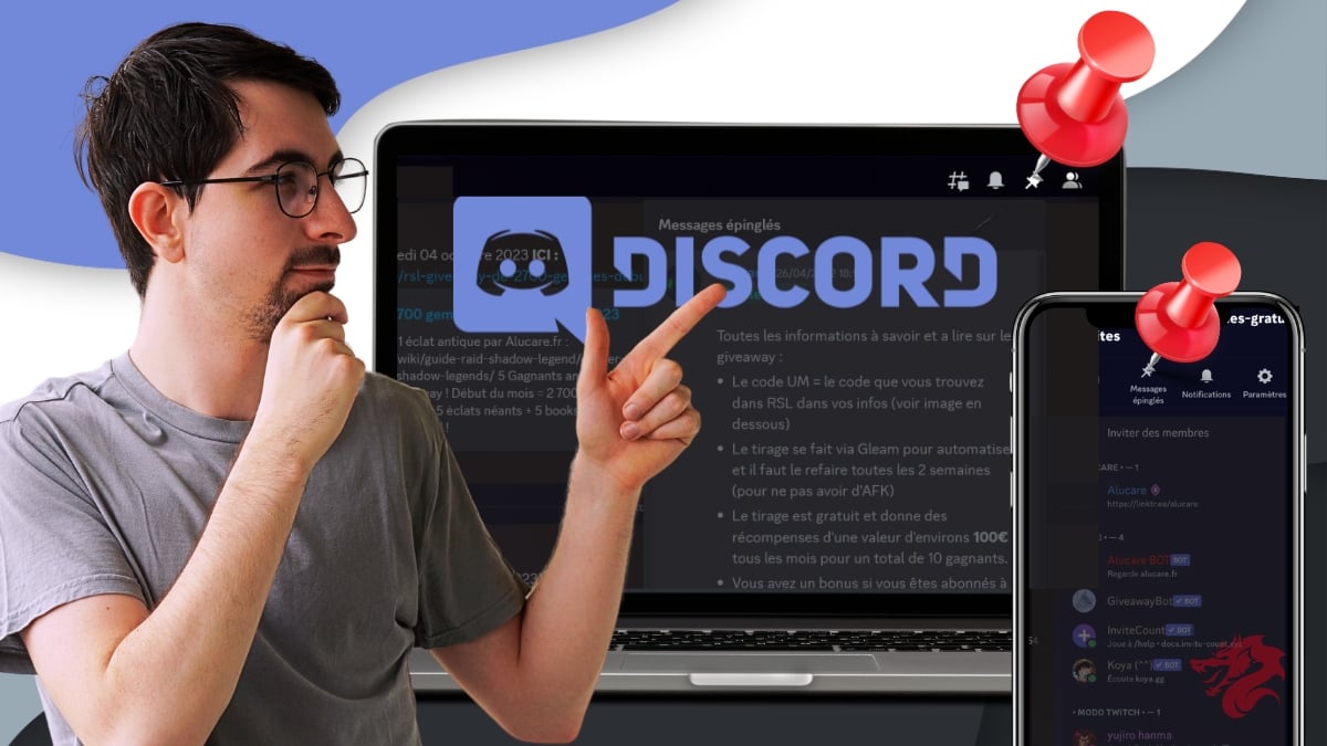 钉在 Discord 上的信息：如何钉？- 👇Alucare