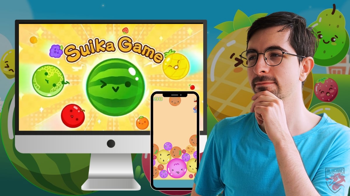 What happens when two watermelons merge on Suika Game? - 👇Alucare