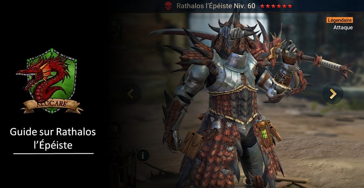 Guide to Rathalos l'Epeiste artifact and mastery - Alucare