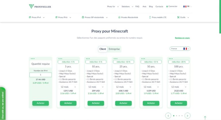 Which proxy to choose for Minecraft in 2025? - 👇Alucare