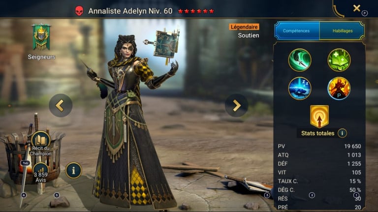 Guide to Annalist Adelyn artifact and mastery - Alucare