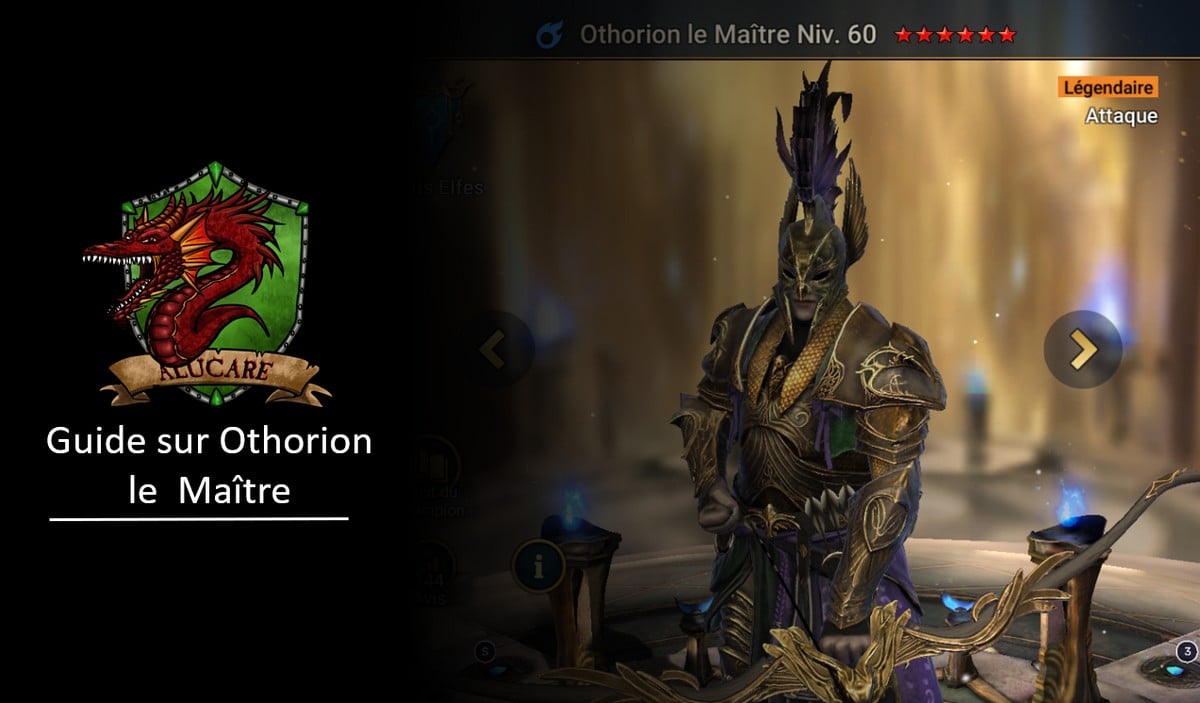 Guide to Othorion the Master artifact and mastery - Alucare