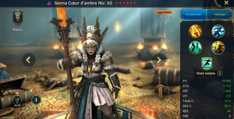 Guide to Senna Amber Heart artifact and mastery - Alucare