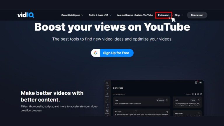Avis VidIQ : Boostez vos vues et vos abonnés sur Youtube