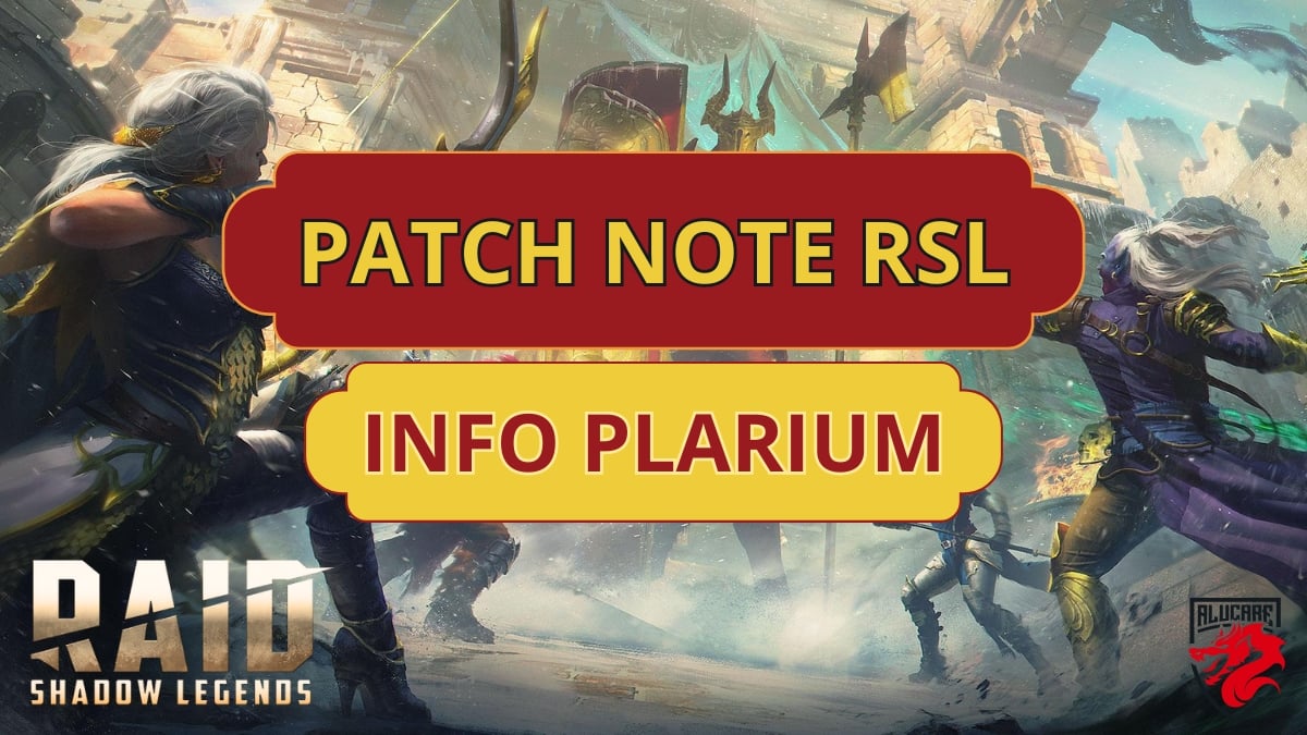List of RSL patch notes and Plarium information: - Alucare