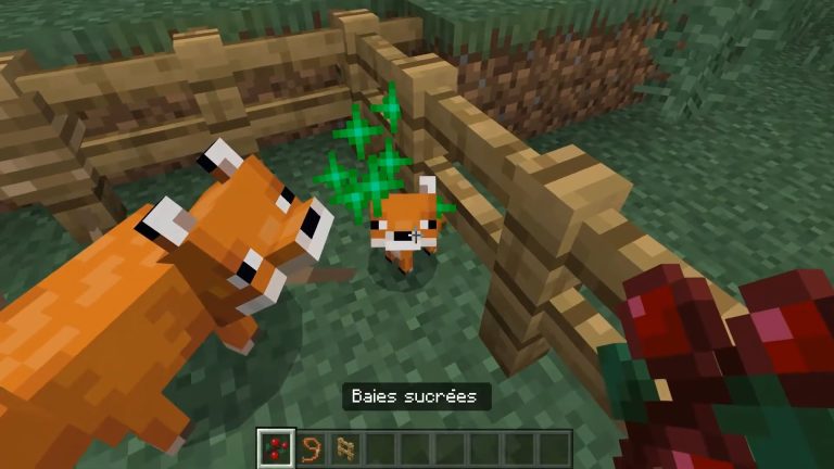 Comment adopter un renard dans Minecraft