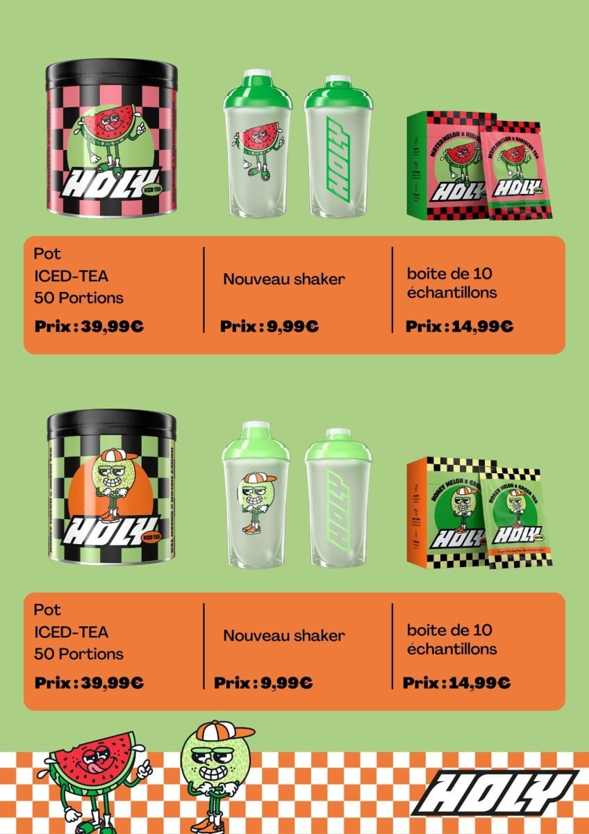 New from Holy: Iced Tea Melon - 👇Alucare