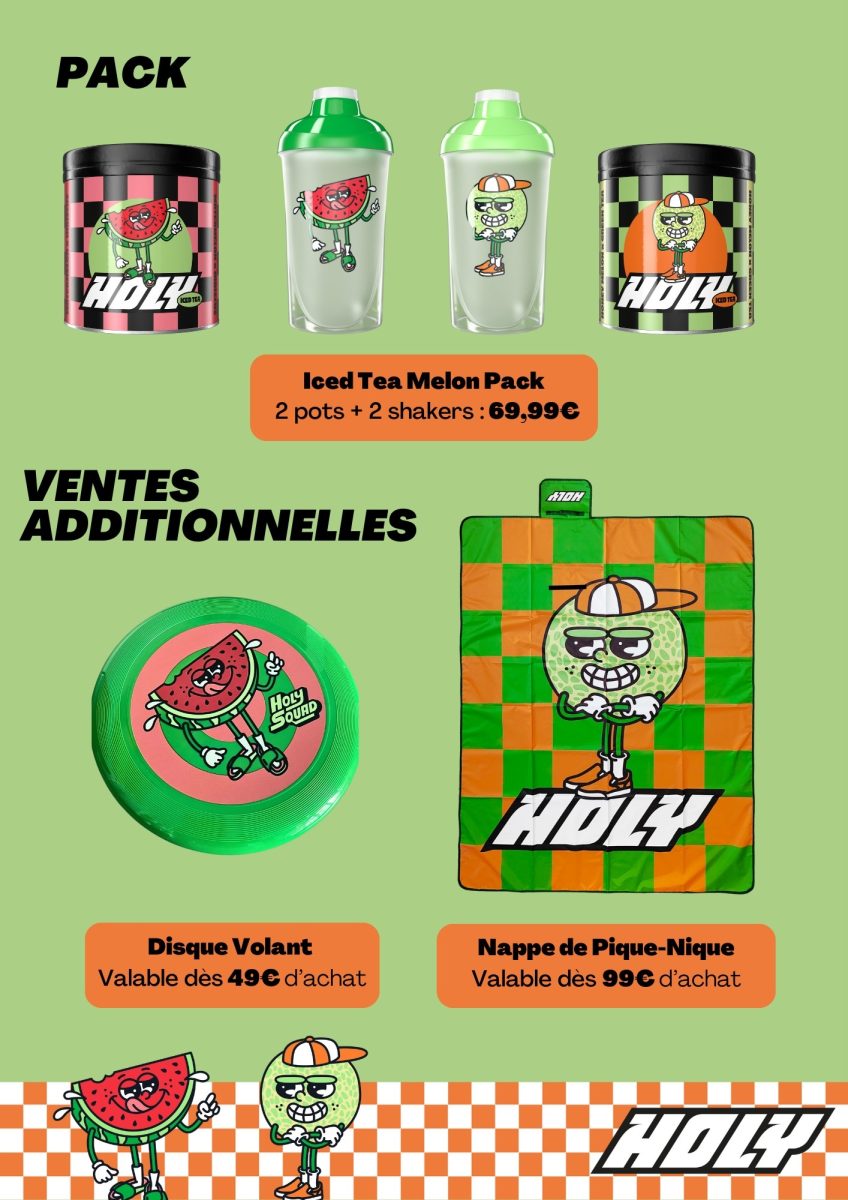 New from Holy: Iced Tea Melon - 👇Alucare