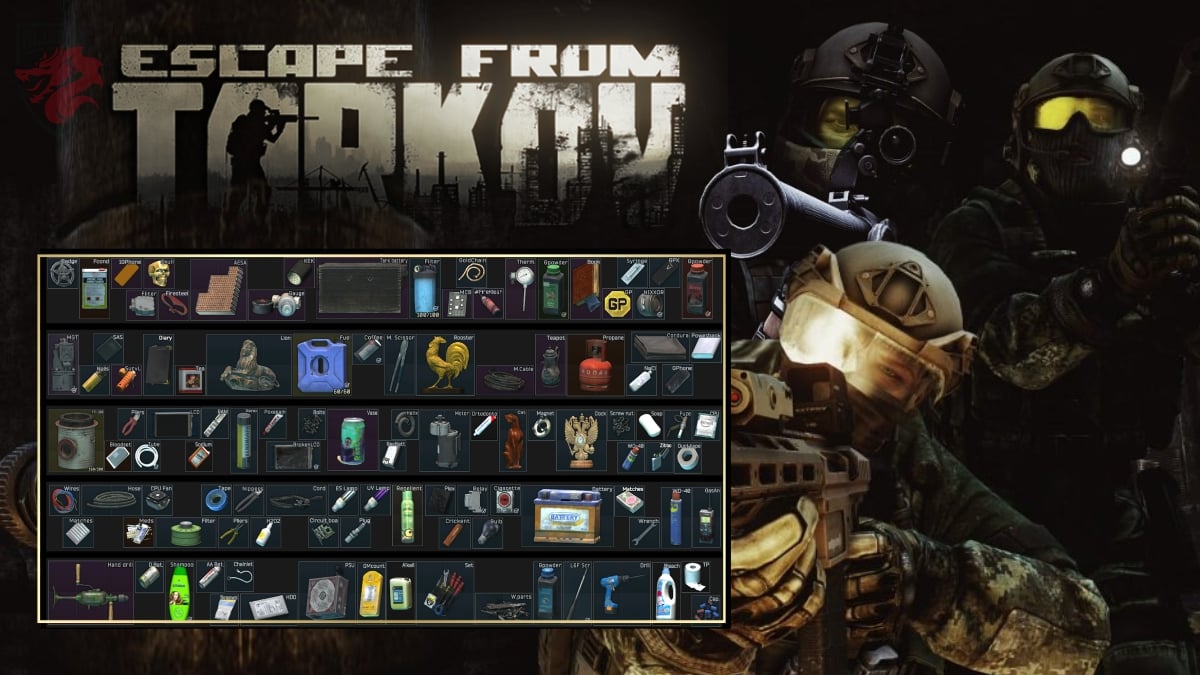 List of items to keep in tarkov - Alucare