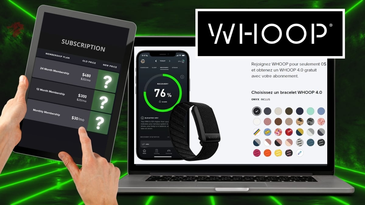 WHOOP 4.0 Subscription: Pricing & Operation [Complete Guide]