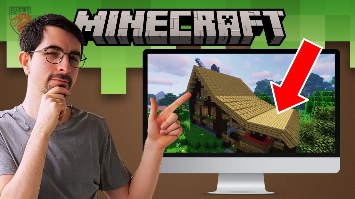 Cómo hacer un techo Minecraft [Tutorial]