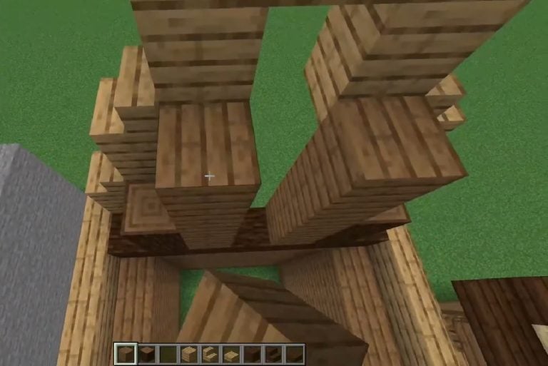 Wie macht man ein Dach Minecraft? [Tutorial]