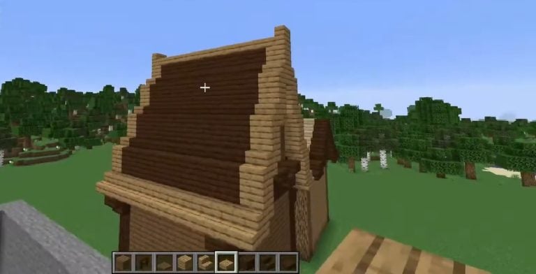 Wie macht man ein Dach Minecraft? [Tutorial]