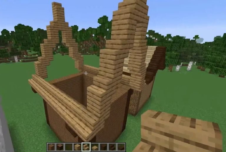 Wie macht man ein Dach Minecraft? [Tutorial]