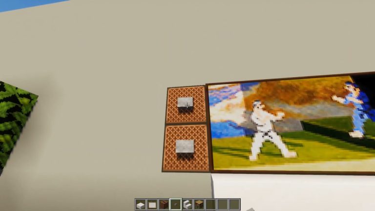 Comment faire une télé sur Minecraft ? [Tutoriel]