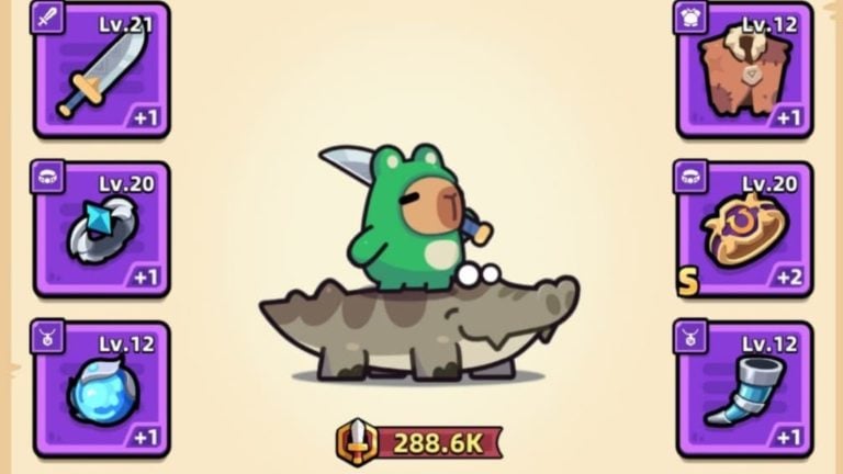 Capybara Go! : Equipment Tier list - 👇Alucare