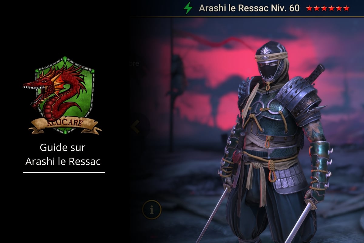 Guide to Arashi le Ressac equipment and mastery - Alucare