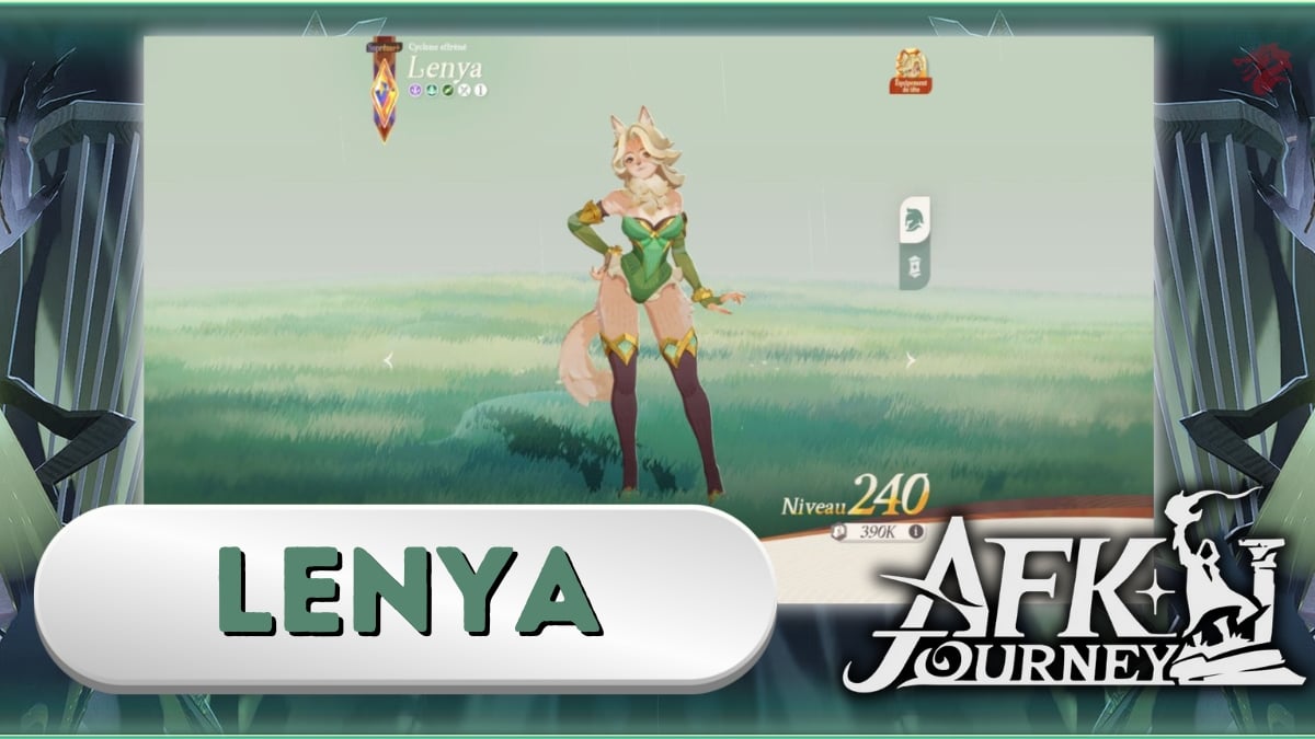 Lenya AFK Journey: Guide, presentation and skills - Alucare