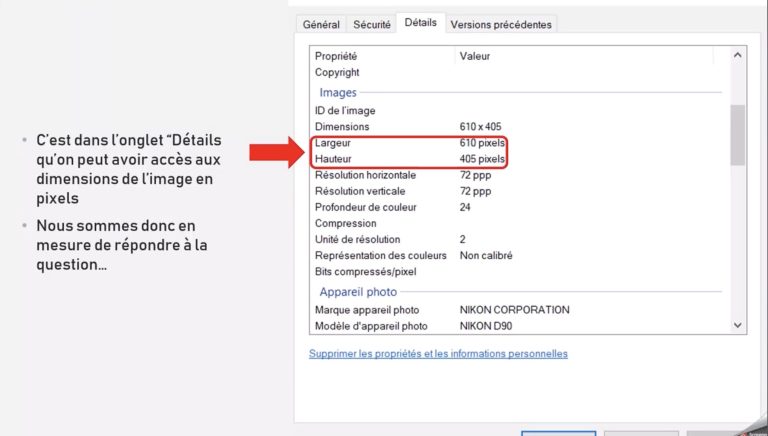 Quelle est la définition de l'image en pixels ? [Certification PIX] - 👇 ...