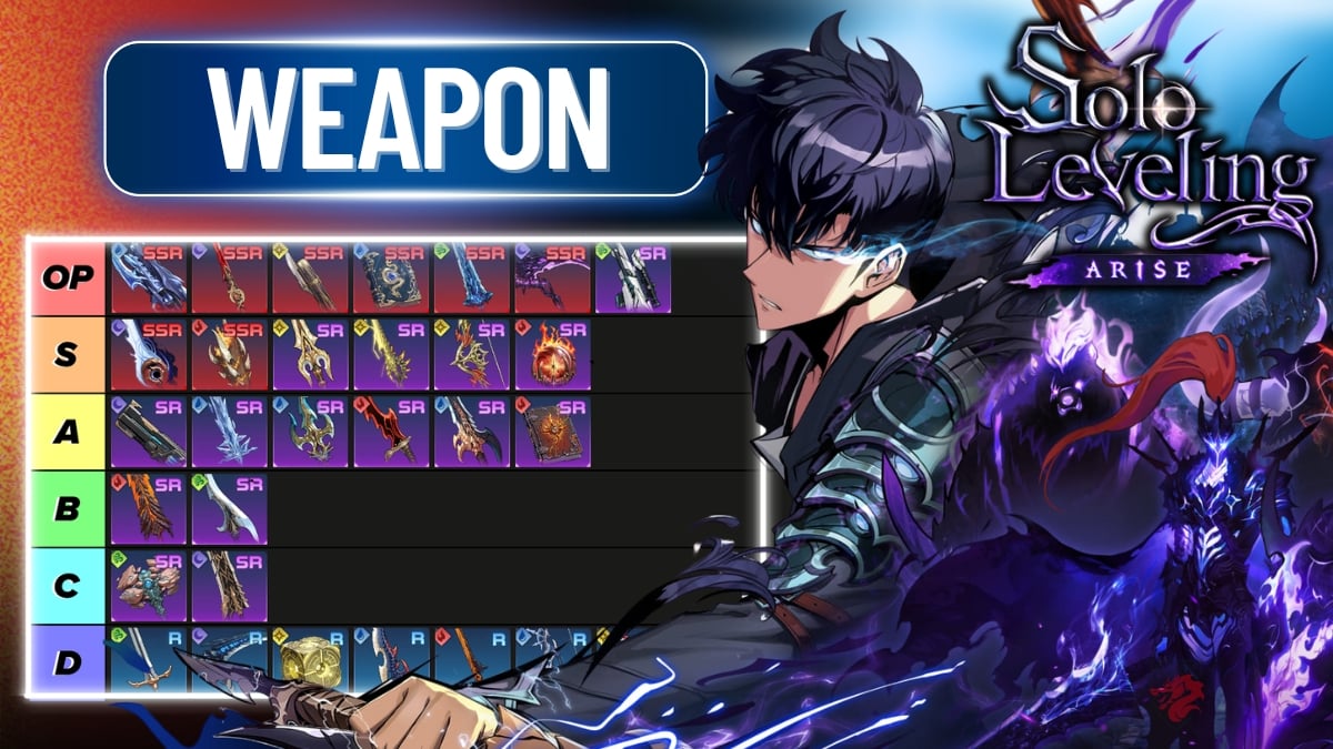 Solo Leveling : Arise, Tier list des armes de Sung Jinwoo - Alucare