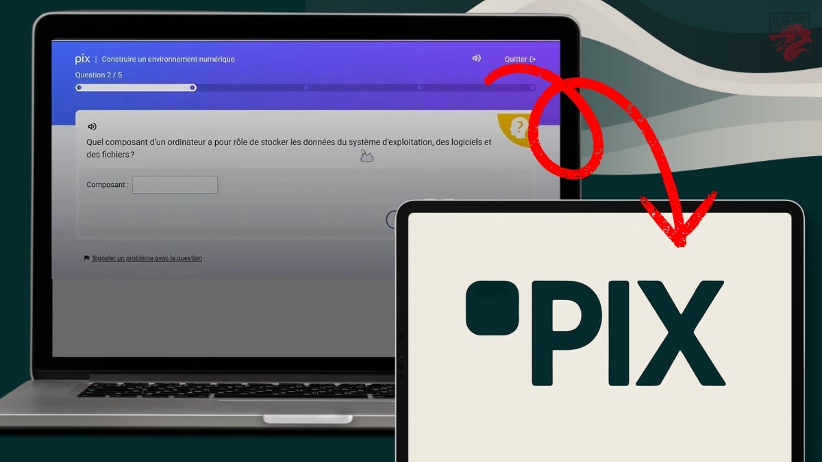 Pix : Quel composant d'un ordinateur a pour rôle de stocker ? - 👇Alucare