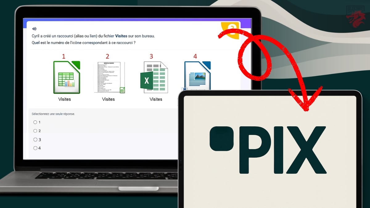 Quel est le numéro de l’icône correspondant à ce raccourci ...