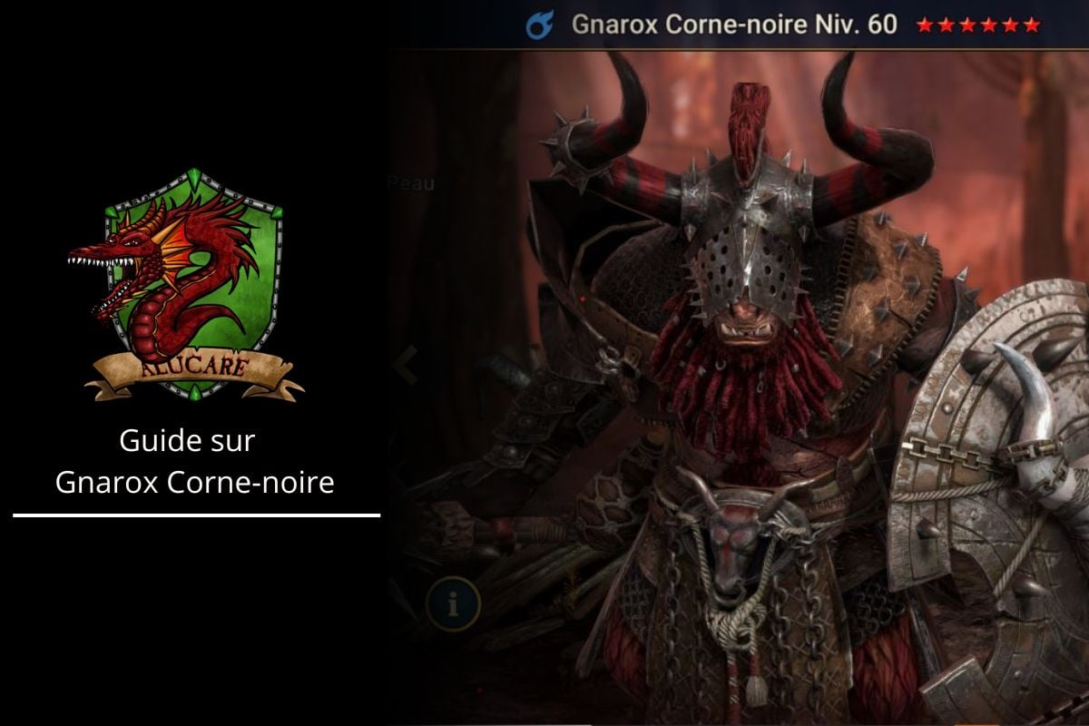 Guide to Gnarox Corne-noire artifact and mastery - Alucare