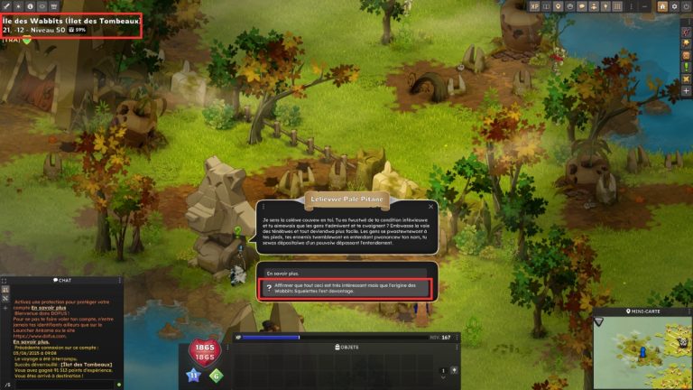 Il y a un os, de wabbit : Quête Dofus - 👇 Alucare