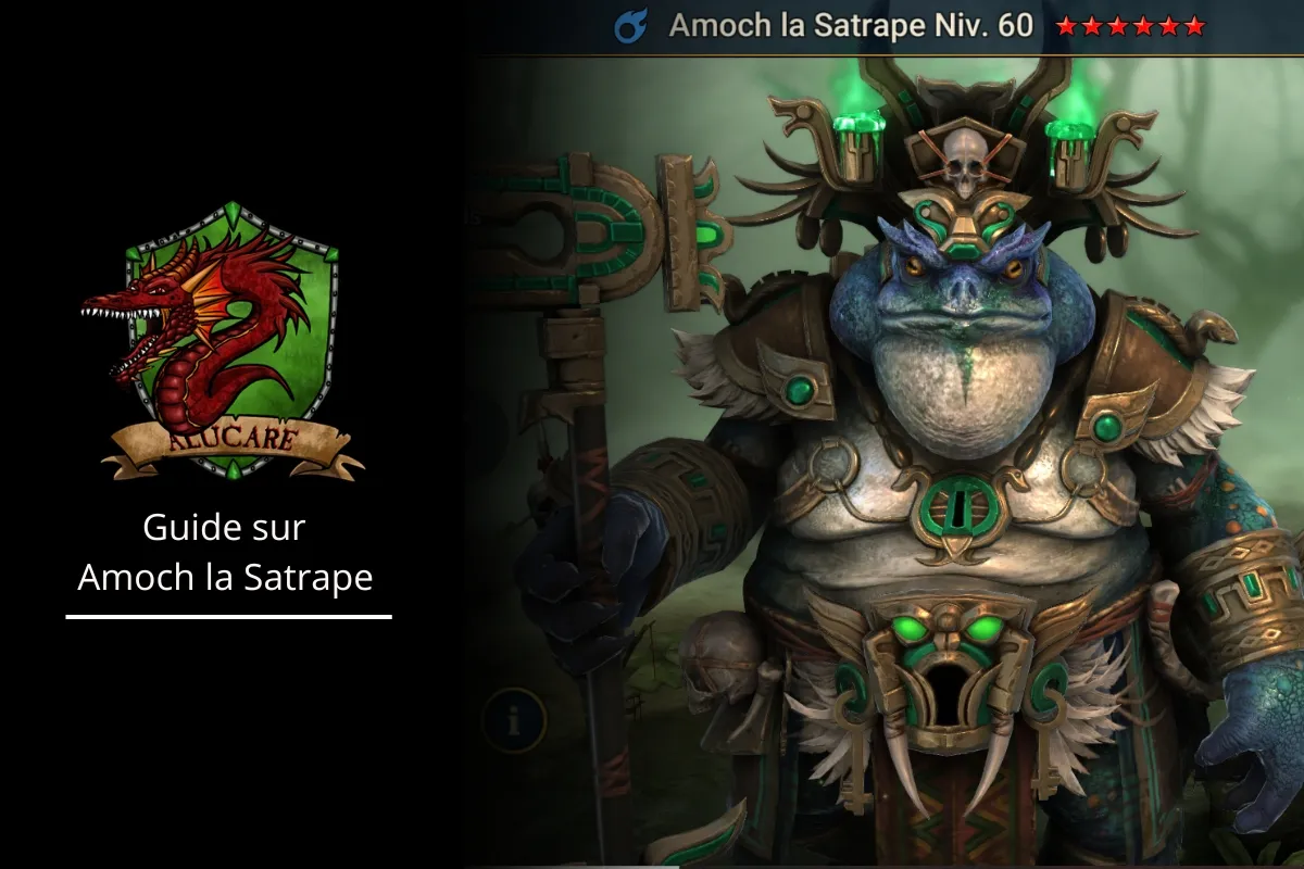 Guide to Amoch the Satrape artifact and mastery - Alucare