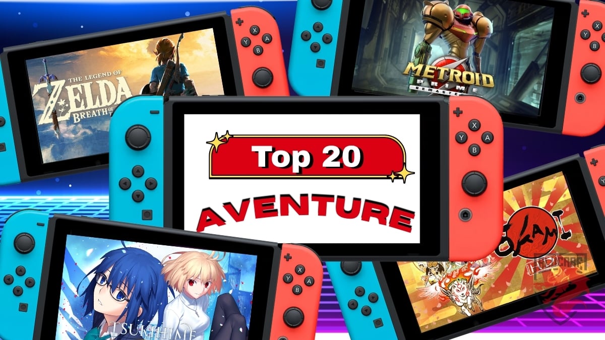 Quels sont les meilleurs jeux d'aventure sur Switch ? [Top 20] - 👇Alucare